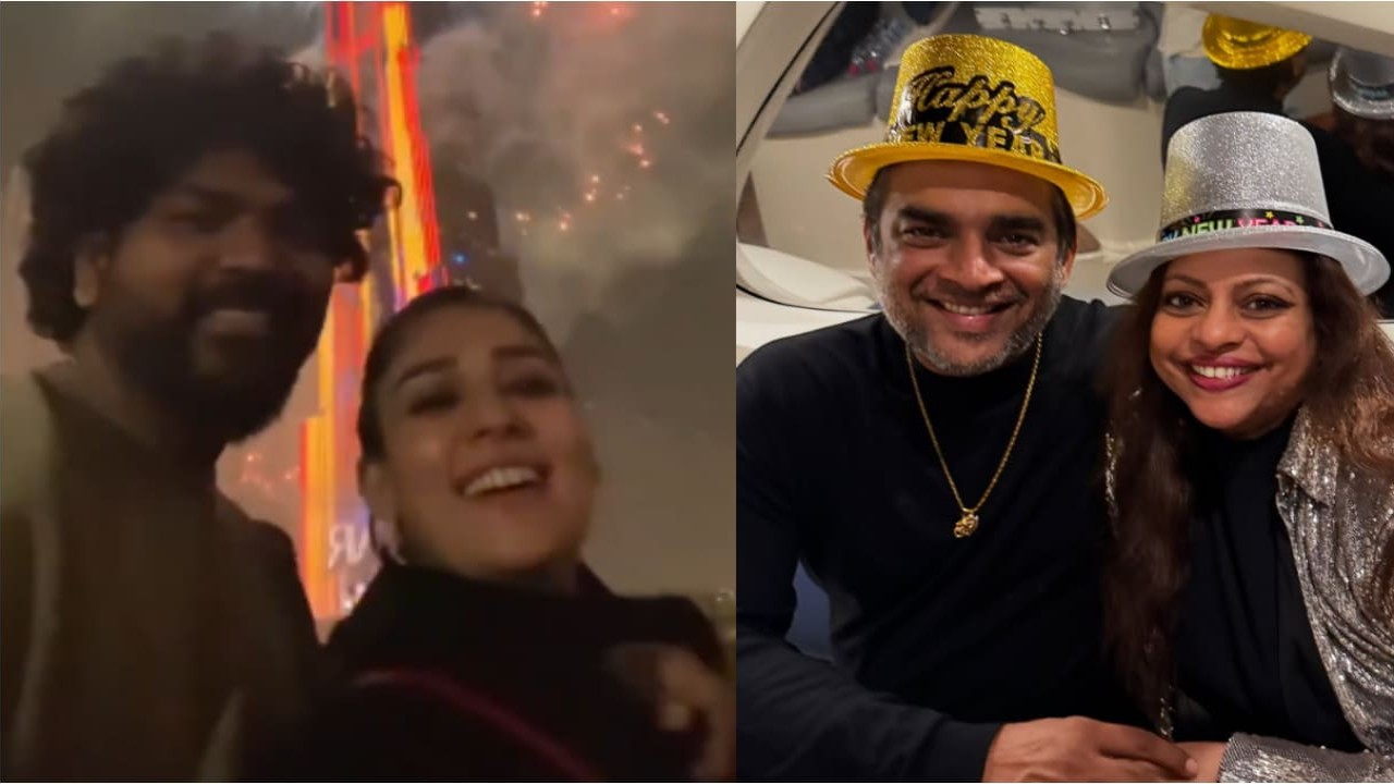 Nayanthara and Vignesh Shivan ring in New Year 2025 by watching ...