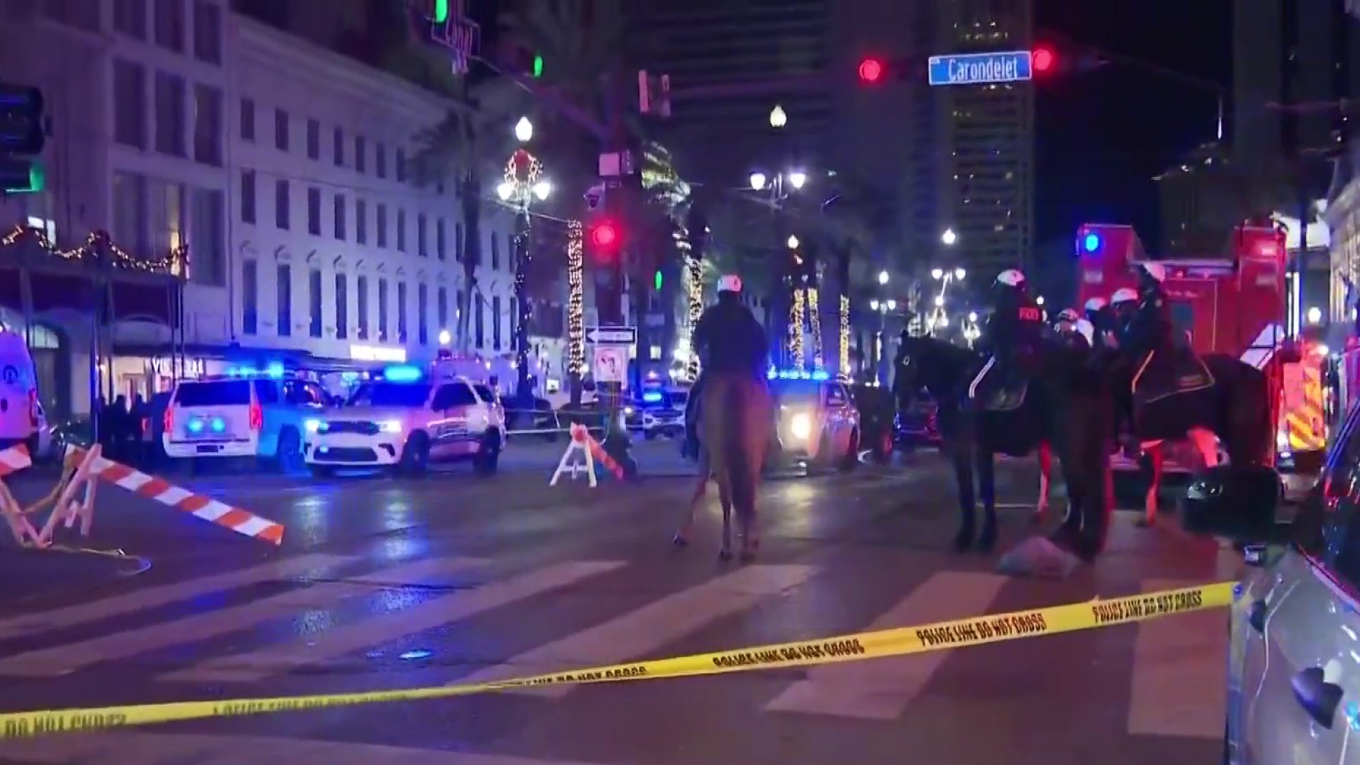 'Dead right in front of us': Witness shares what he saw on New Orleans ...