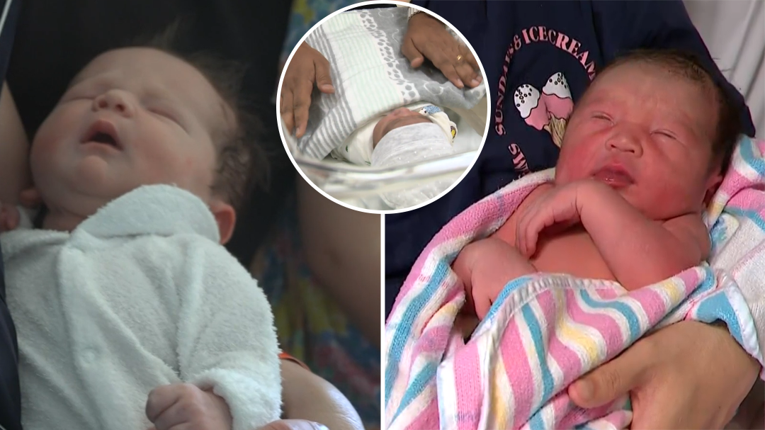 First Aussie babies of 'Generation Beta' born on New Year's Day