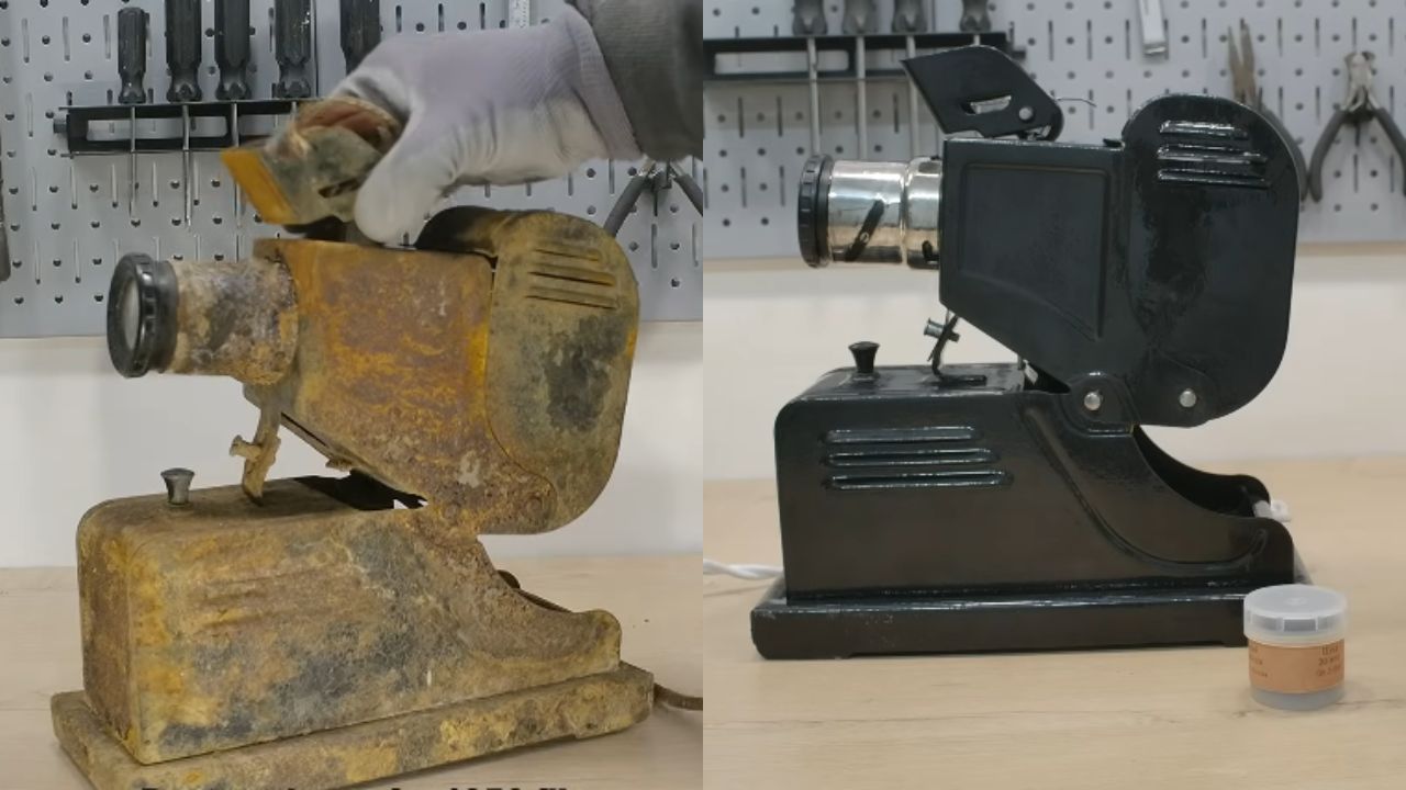 Vintage Film Scope Restored to Perfection