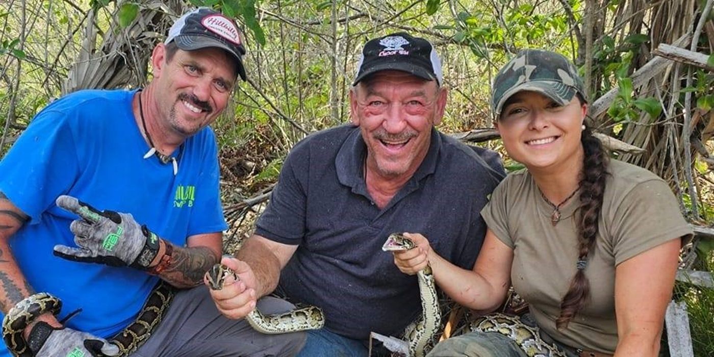 ‘Swamp People’ Enlists “Hillbilly Dave” for Python-Hunting Duty