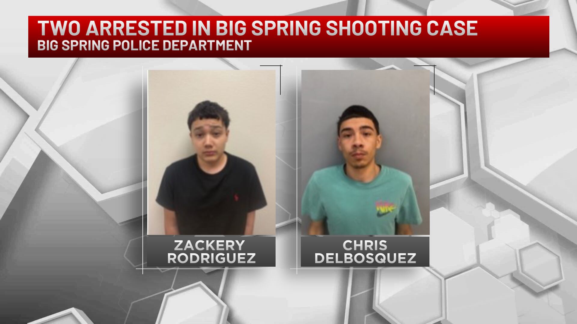 Two arrested in Big Spring shooting case