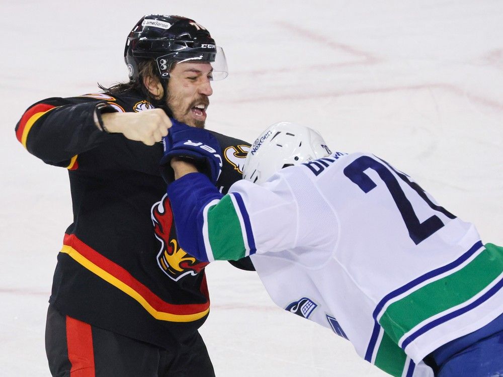 Ryan Lomberg has admiration of Flames’ all-time tough guys: ‘How do you ...