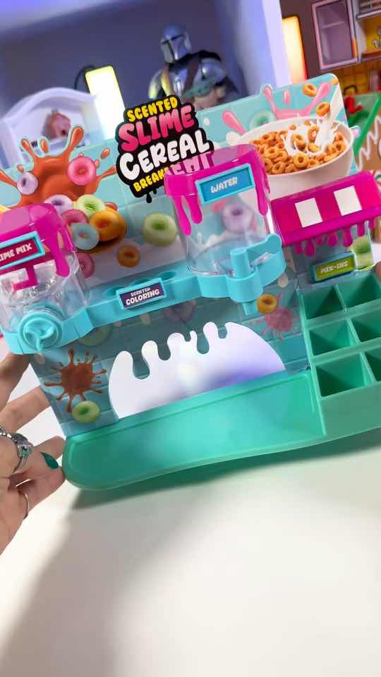 Scented Slime Cereal 🥣 Breakfast Bar #asmr #slime #fivebelow