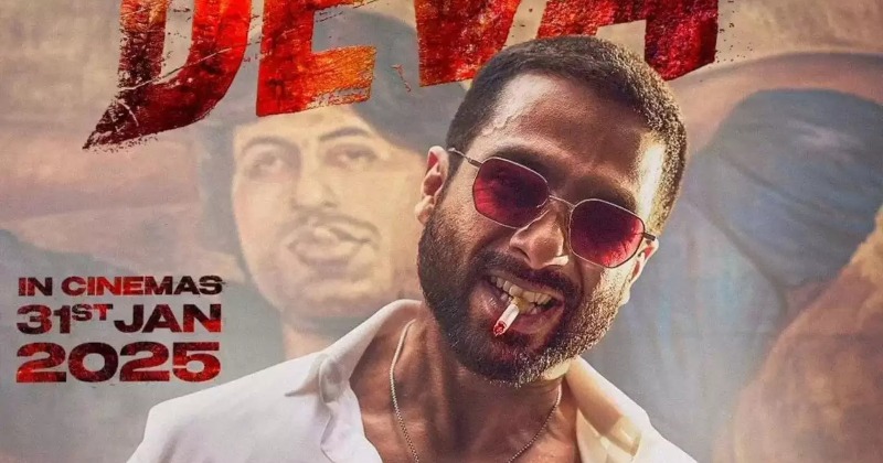 Deva first poster: Shahid Kapoor’s intense avatar is a tribute to ...