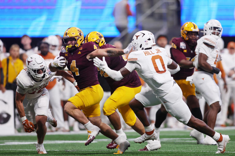 How did Cam Skattebo do vs Texas? Arizona State RB's stats in CFP Peach ...