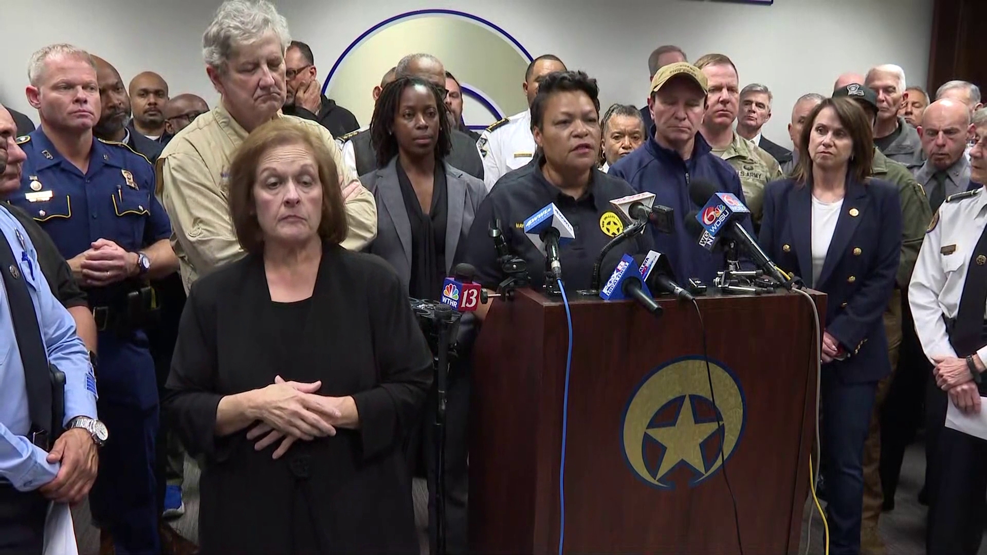 Mayor LaToya Cantrell speaks to media on Bourbon Street attack