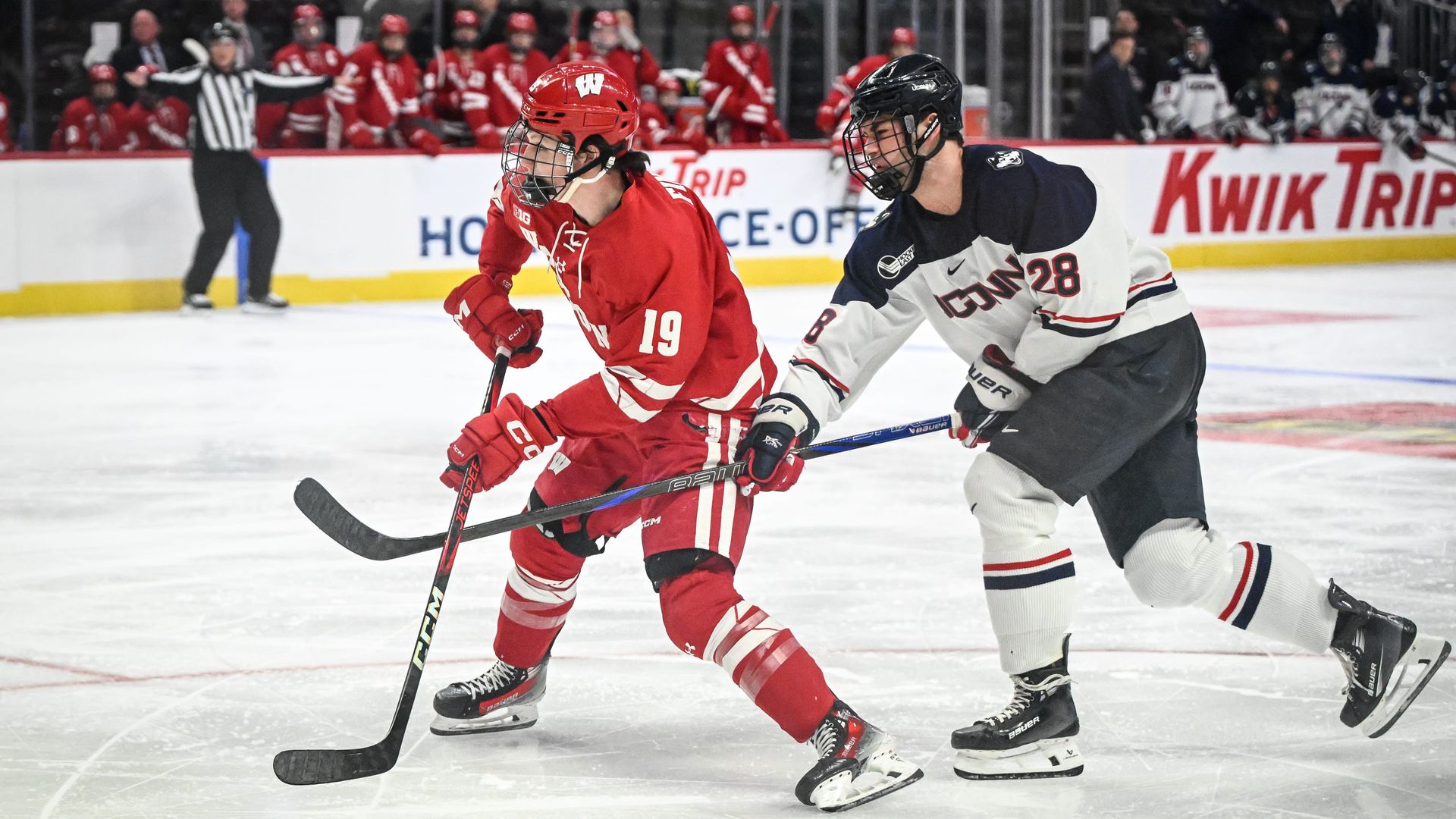 Badgers claim Holiday Face-Off crown with pair of non-conference wins ...