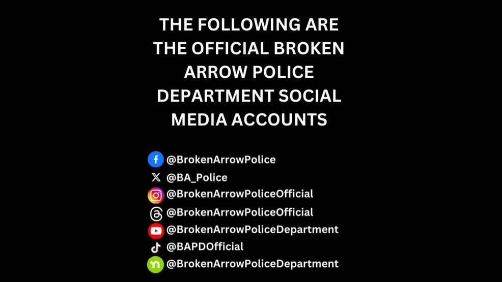 Broken Arrow police warn public of fake social media account posing as ...
