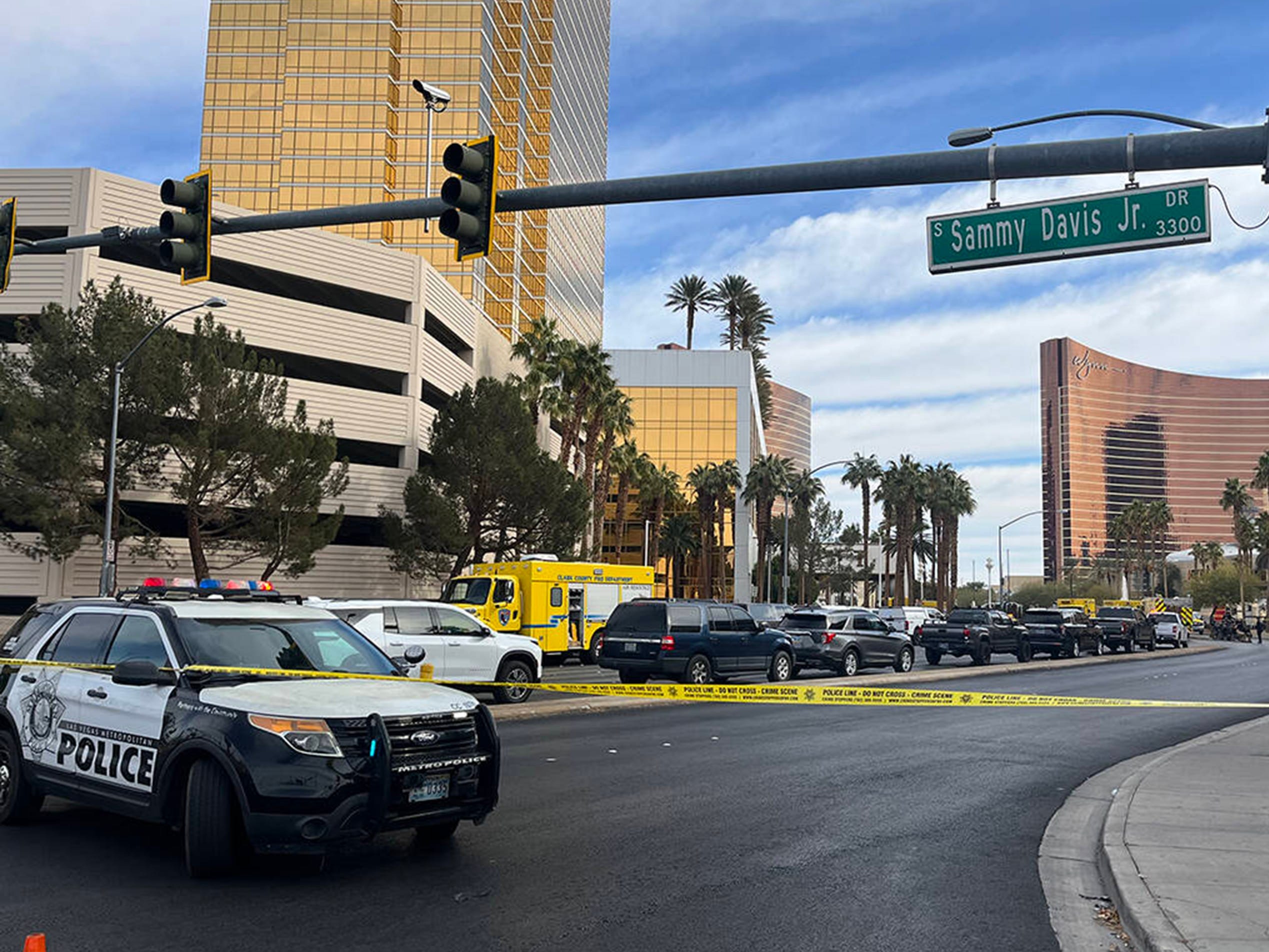 Tesla Cybertruck explosion in front of Trump hotel in Las Vegas leaves ...