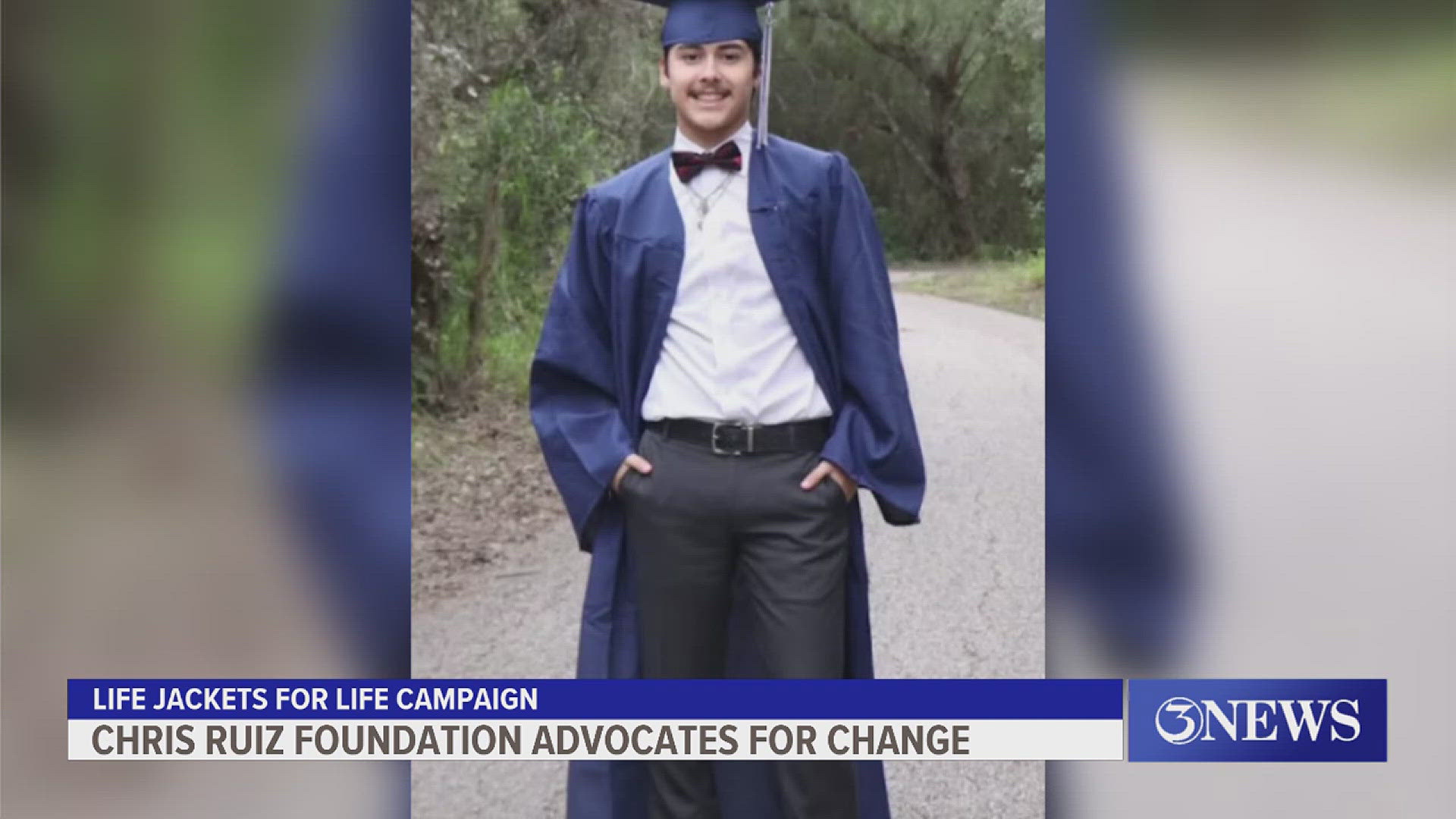 Chris Ruiz Foundation advocates for life jackets at Lake Corpus Christi