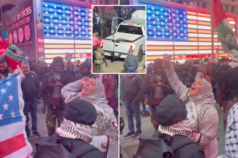 NYC anti-Israel protesters call for ‘intifada revolution’ hours after ...