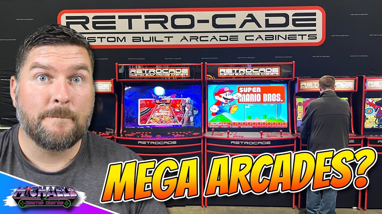 Retro-Cade Custom Built Arcade Cabinets! Do You Need A Mega Arcade