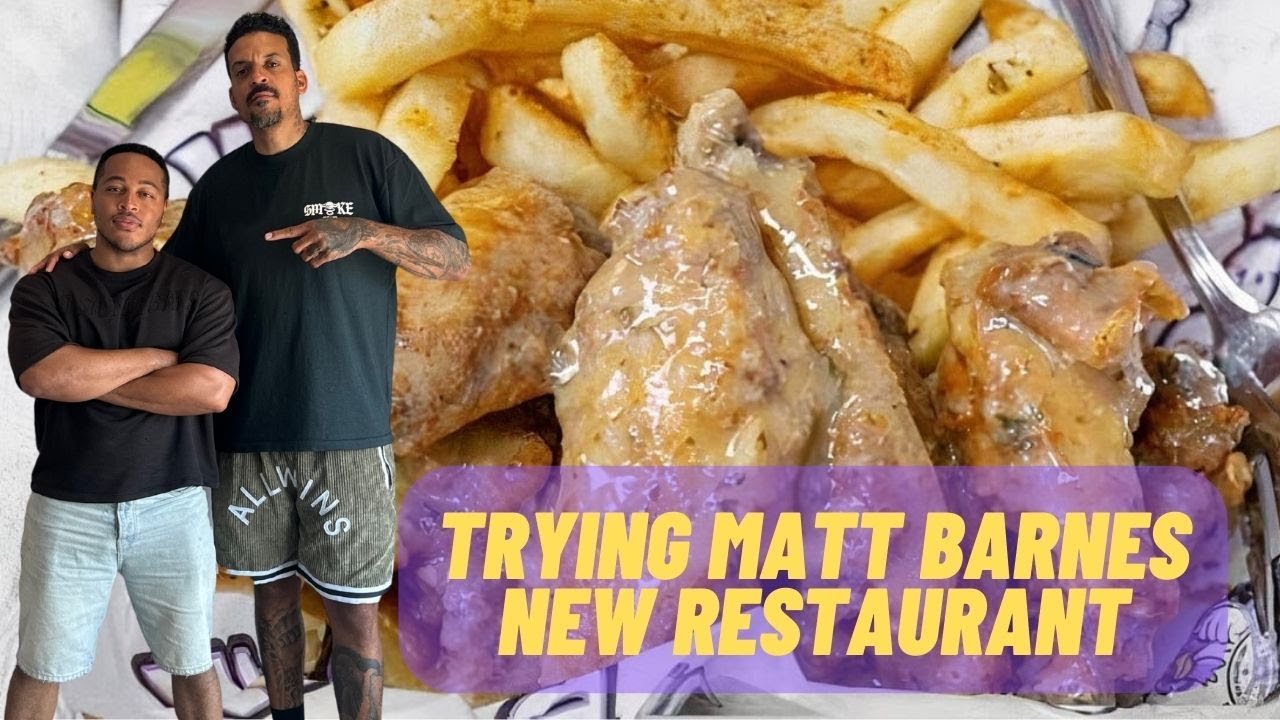 Trying Celebrity Owned Restaurants | ft. Matt Barnes | We Dat's Chicken ...