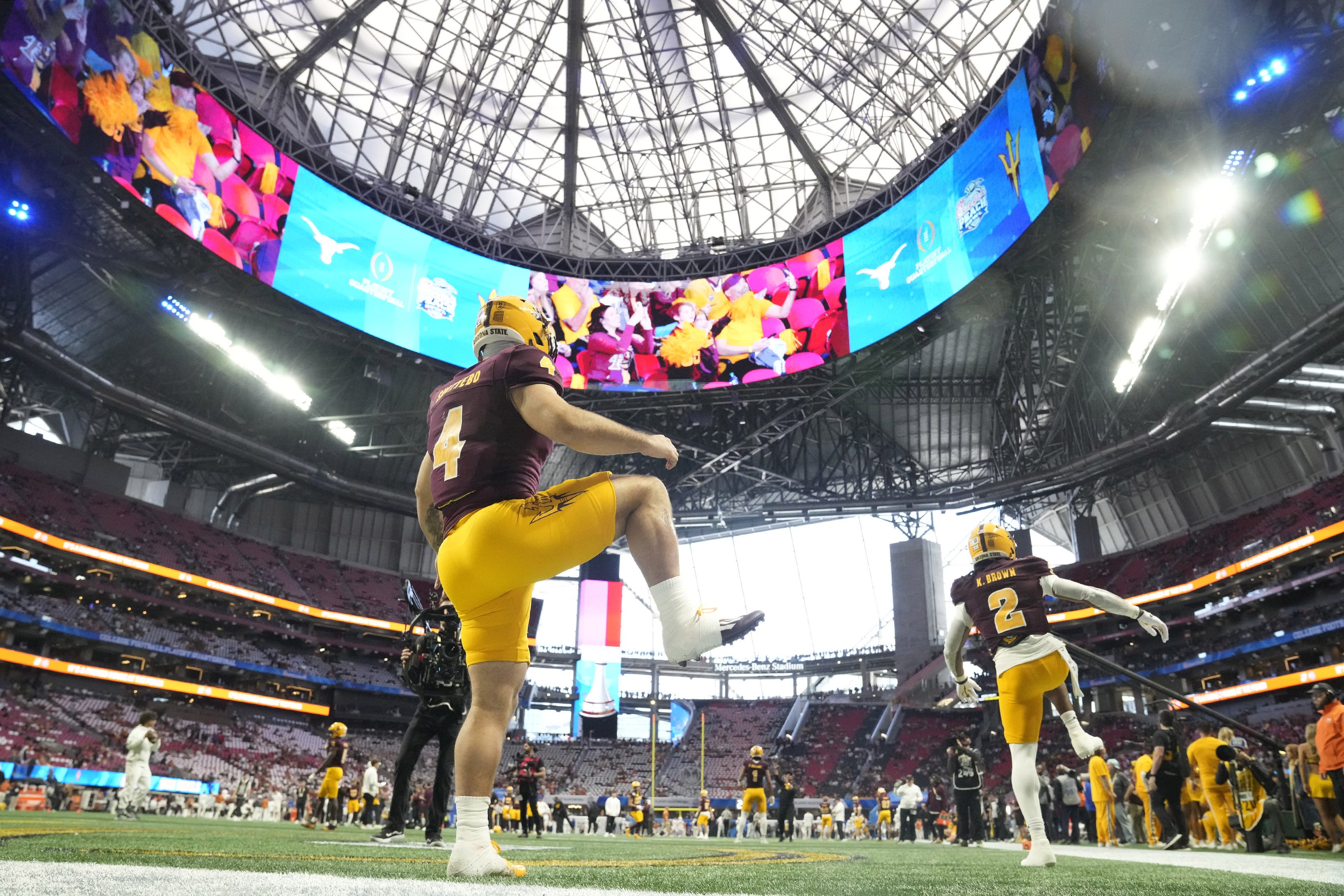 Arizona State football running back Cam Skattebo earns second All ...