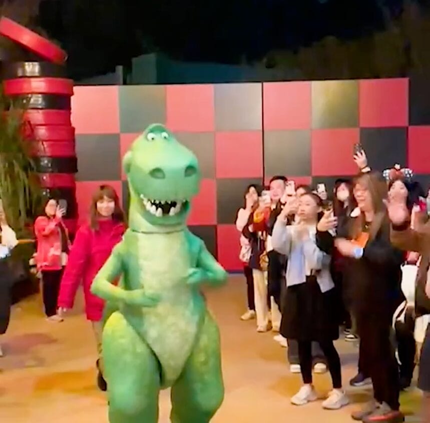 Rex From 'Toy Story' Character Meet and Greet Debuts at Hong Kong ...