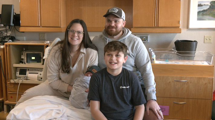 Meet the first baby born in 2025 at UT Health Tyler