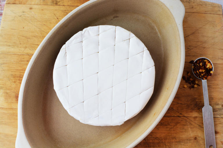 Baked Brie with Honey