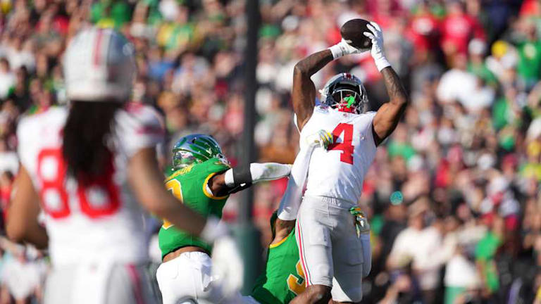 Ohio State’s Jeremiah Smith Dominates Oregon Ducks, Sets Big Ten ...
