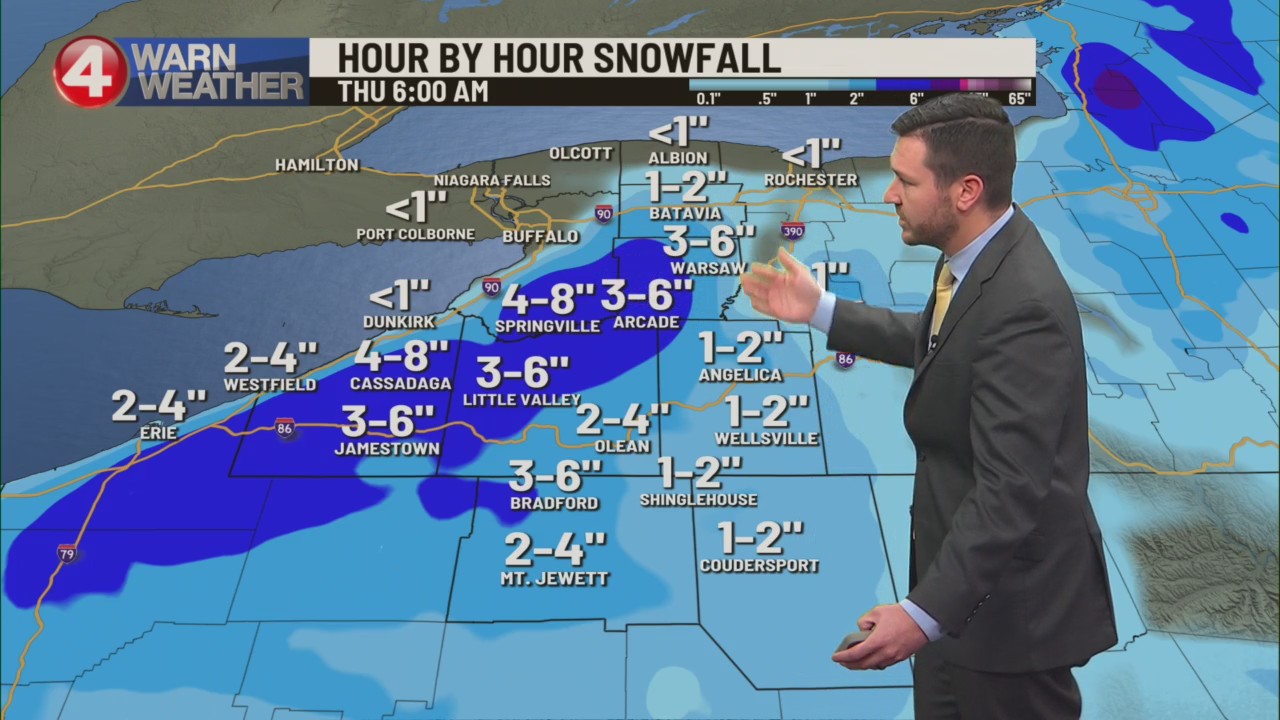 Buffalo weather update: 6 p.m., 1/1/25