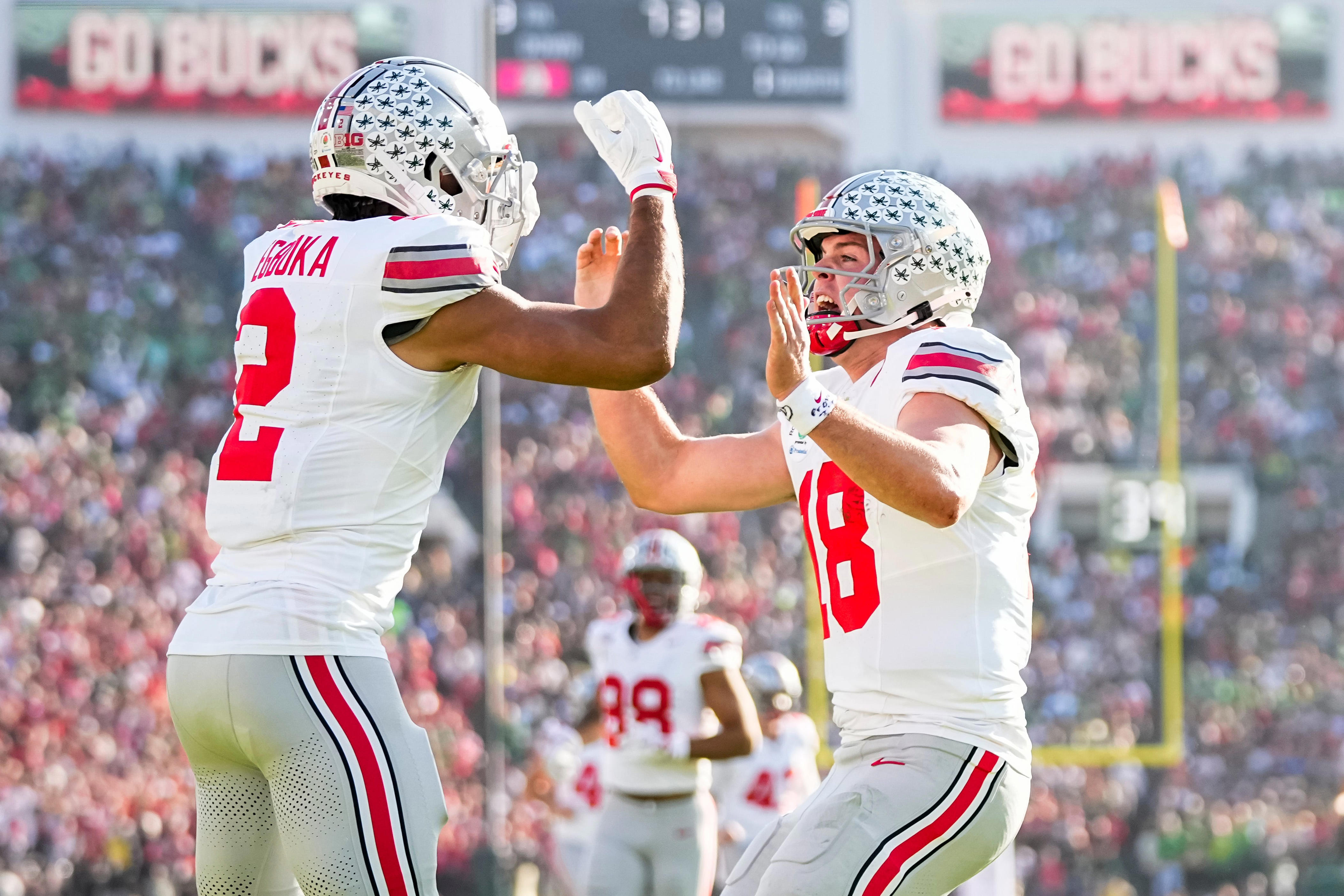 Ohio State routs Oregon in College Football Playoff, advances to ...