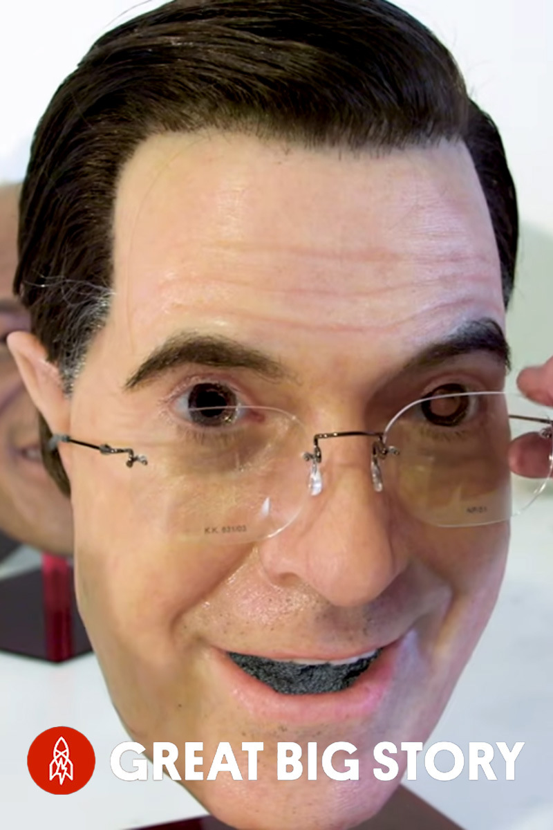 The art of hyper-realistic masks by Landon Meier The art of hyper-realistic masks by Landon Meier