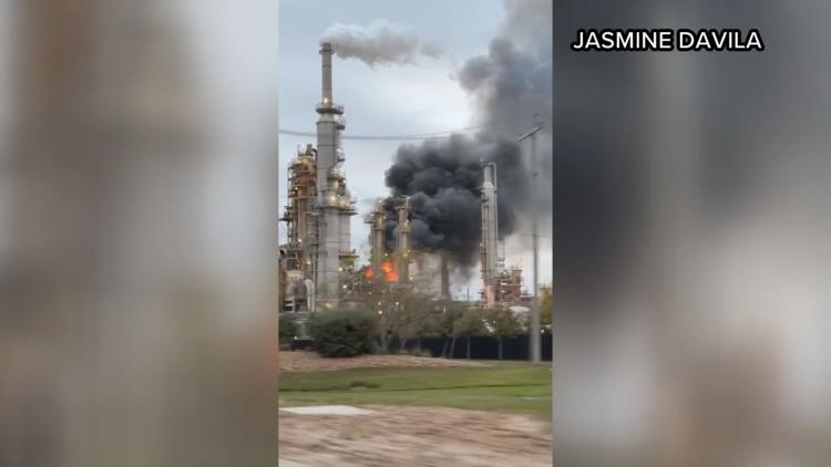 Fire at Three Rivers Valero Refinery extinguished, no injuries reported