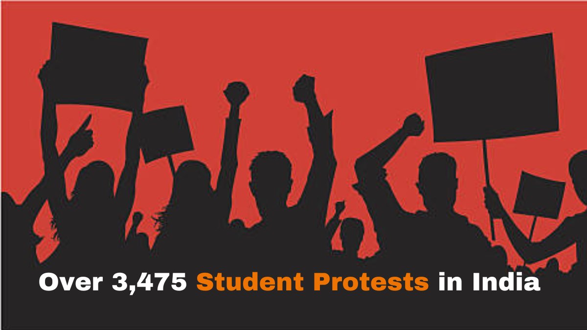 BPSC Exam Protest: Over 3,475 Student Protests in India from 2014 to 2025
