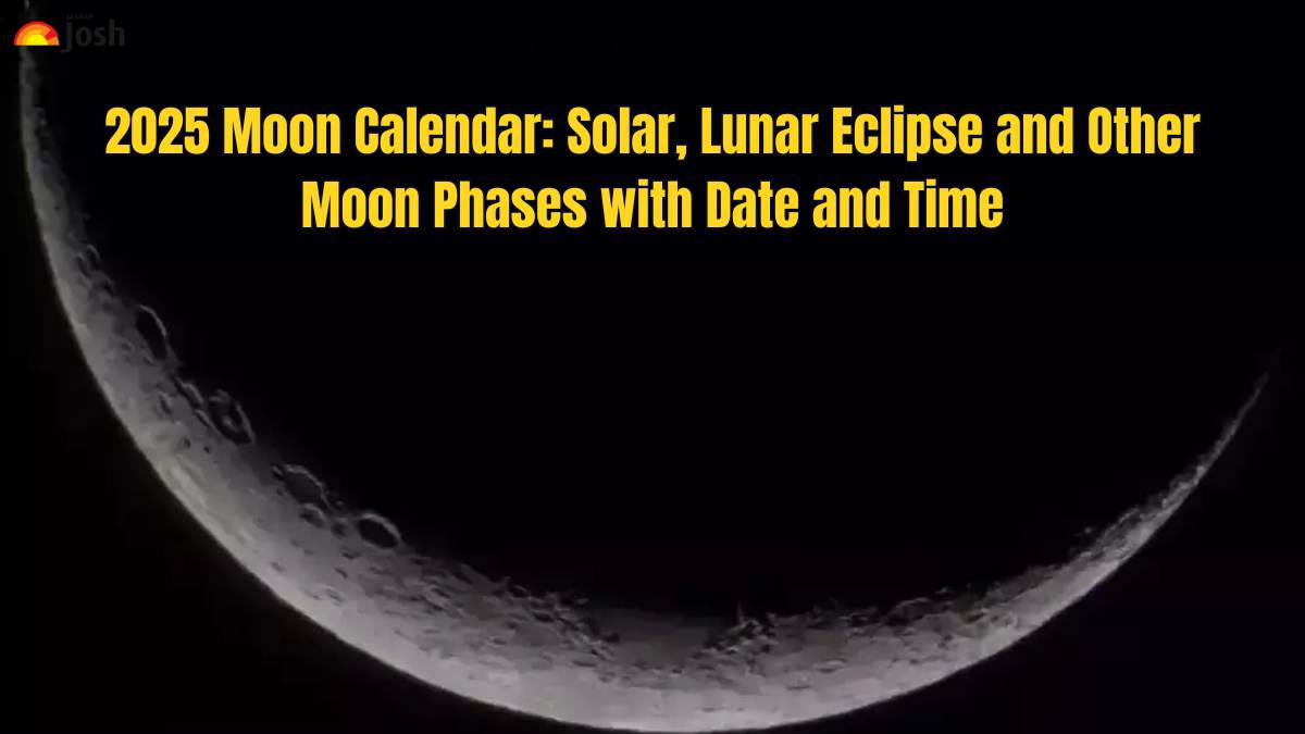 2025 Moon Calendar: Solar, Lunar Eclipse and Other Moon Phases with ...