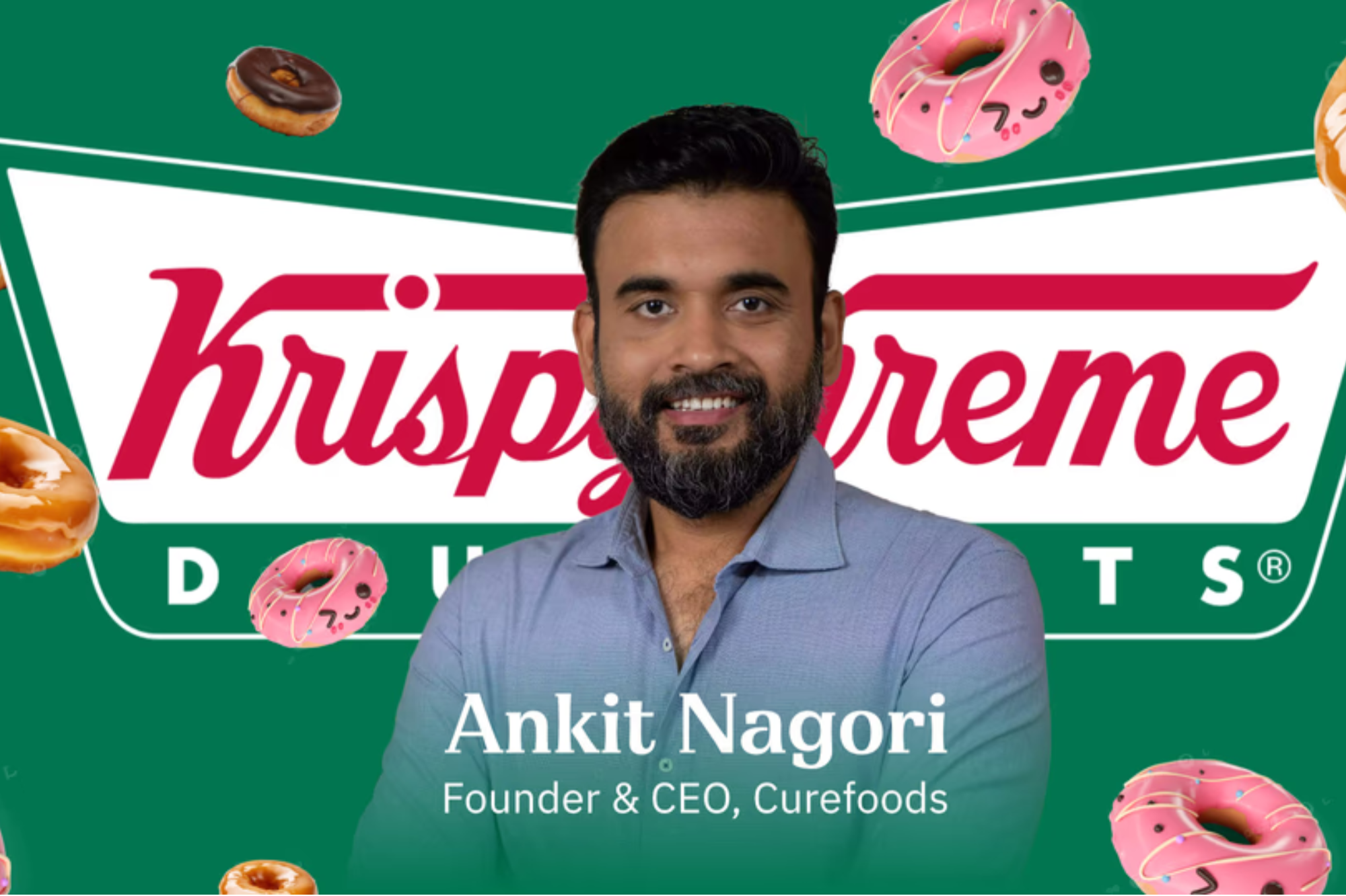 Curefoods Acquires Krispy Kreme's South and West India Operations