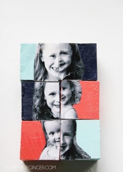 DIY Photo Blocks to Showcase Your Favorite Memories