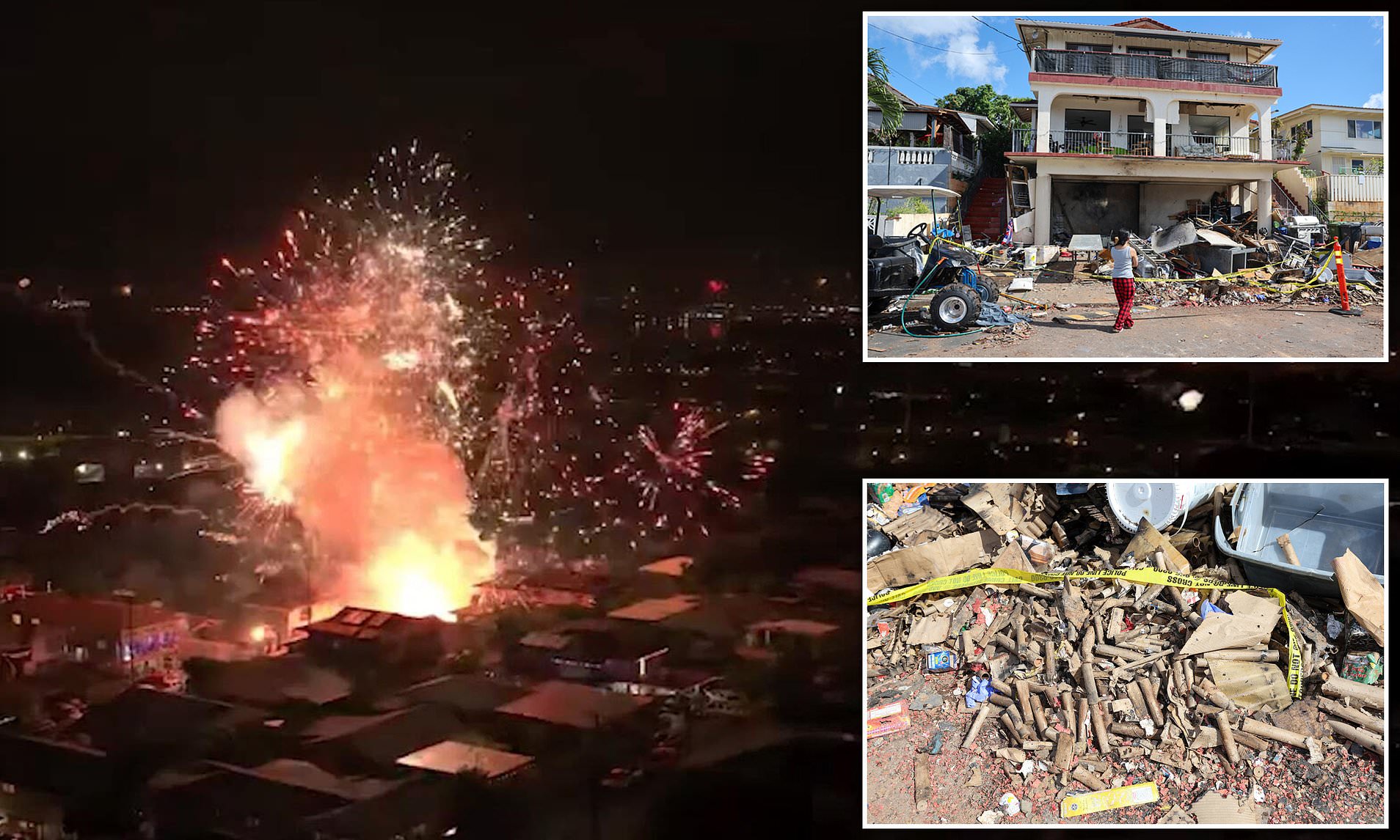 Hawaii governor describes scene from freak fireworks accident