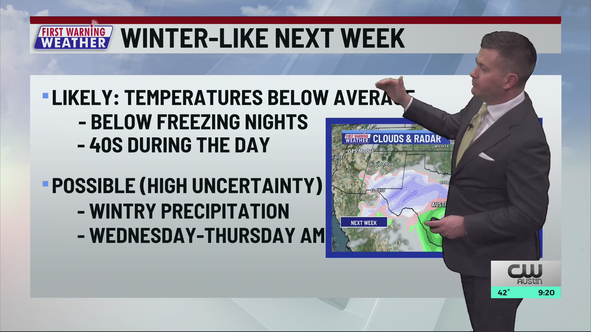 First Warning Weather Late Evening Forecast with Chief Meteorologist ...