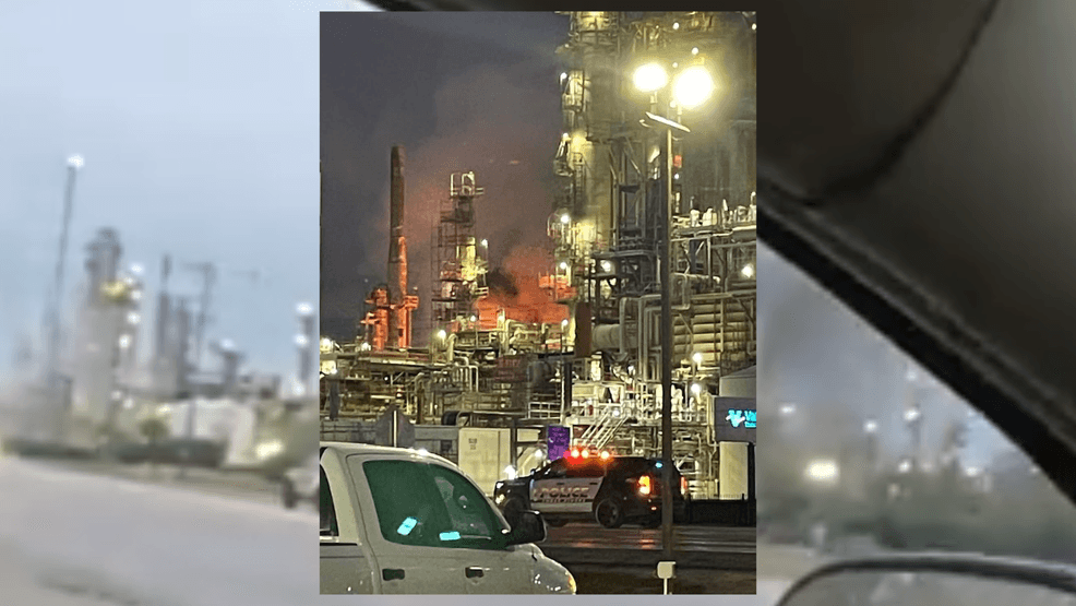 Large fire at Valero Three Rivers Refinery spark concerns from residents