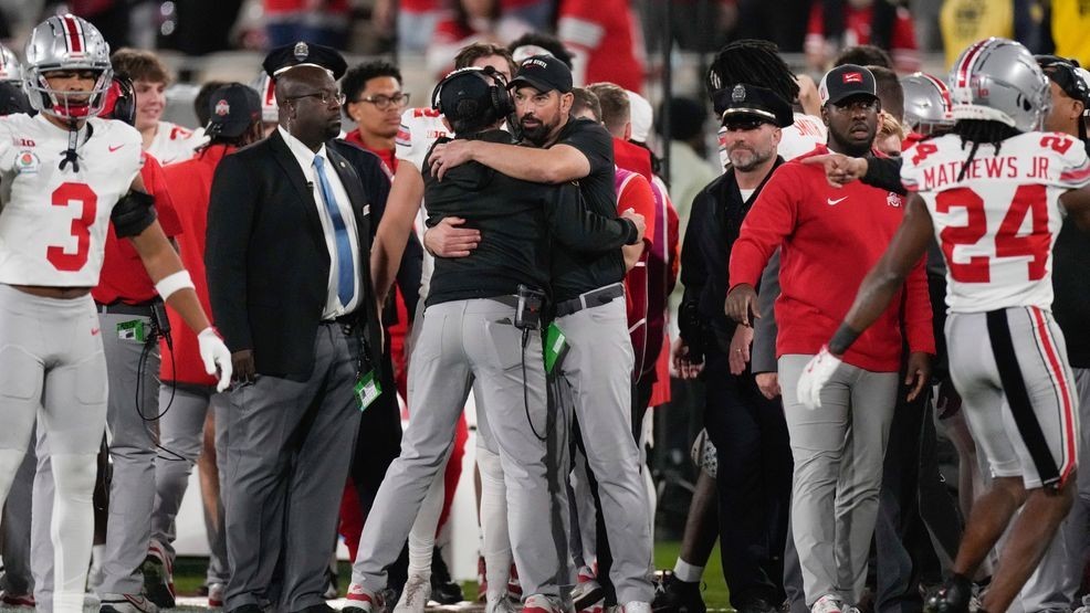 Scarlet and gray flood Columbus streets as Buckeyes secure sweet ...