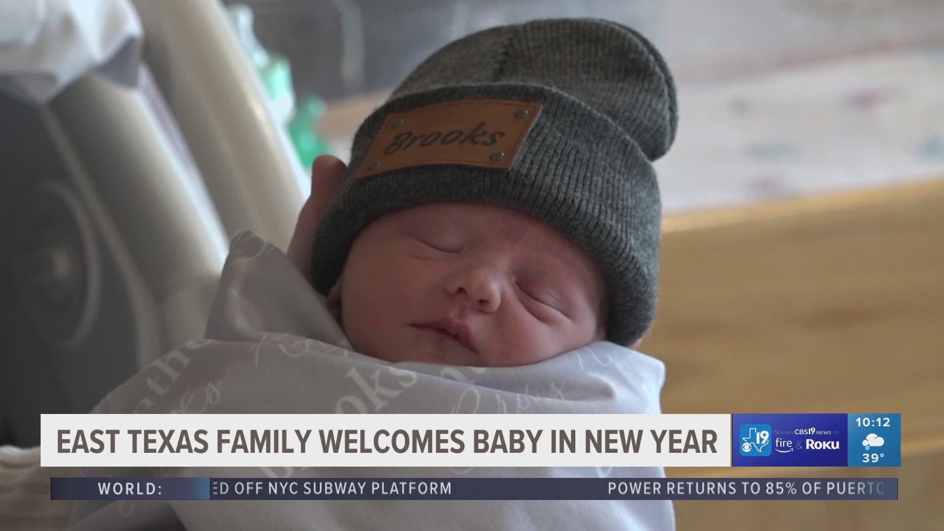 East Texas family welcomes one of the first Texas babies of 2025