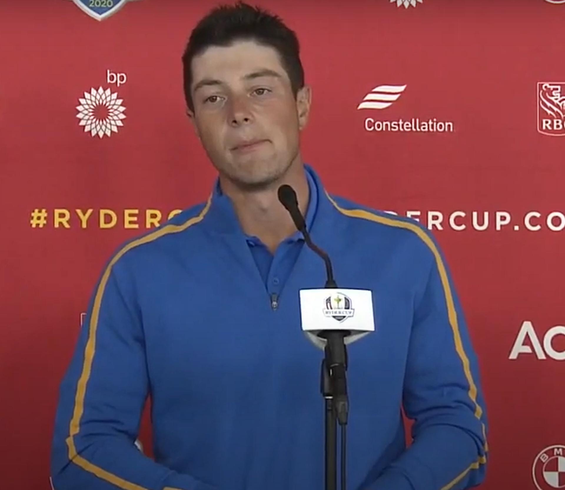 Viktor Hovland: I am hard on myself, yeah, but that's also why I'm good