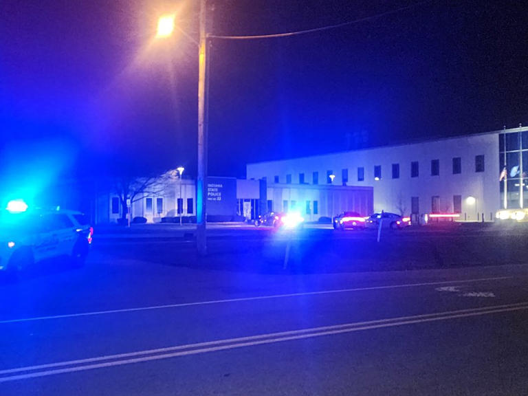 Indiana State Police Post Secure After Self Inflicted Shooting