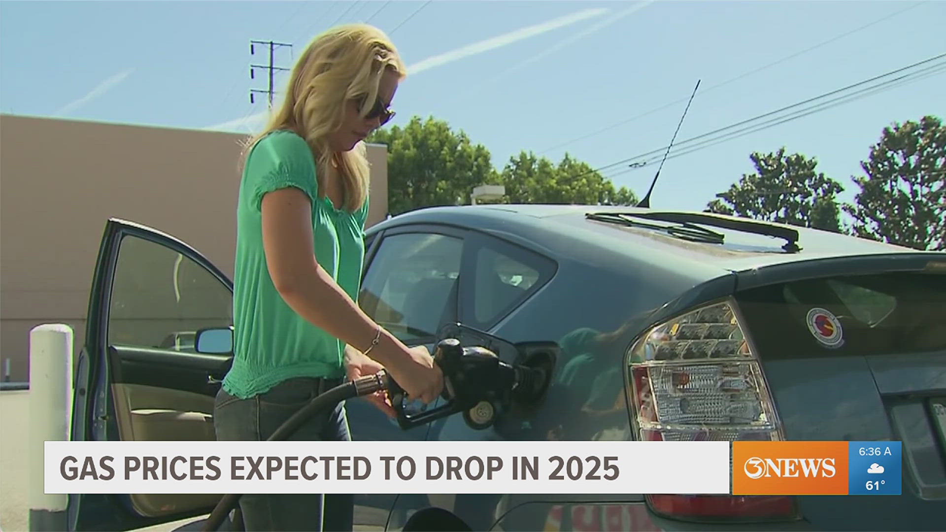 Gas prices expected to drop in 2025