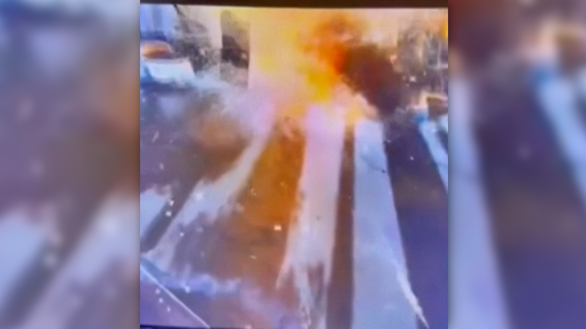 Watch Moment Tesla Cybertruck Explodes Outside Trump's Las Vegas Hotel