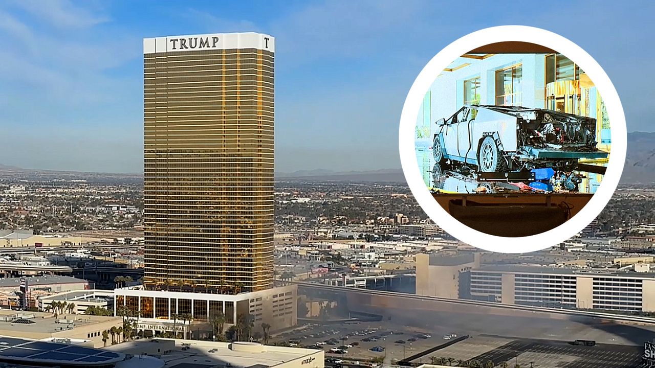 Tesla Cybertruck explodes outside of Trump Hotel in Las Vegas, 1 dead