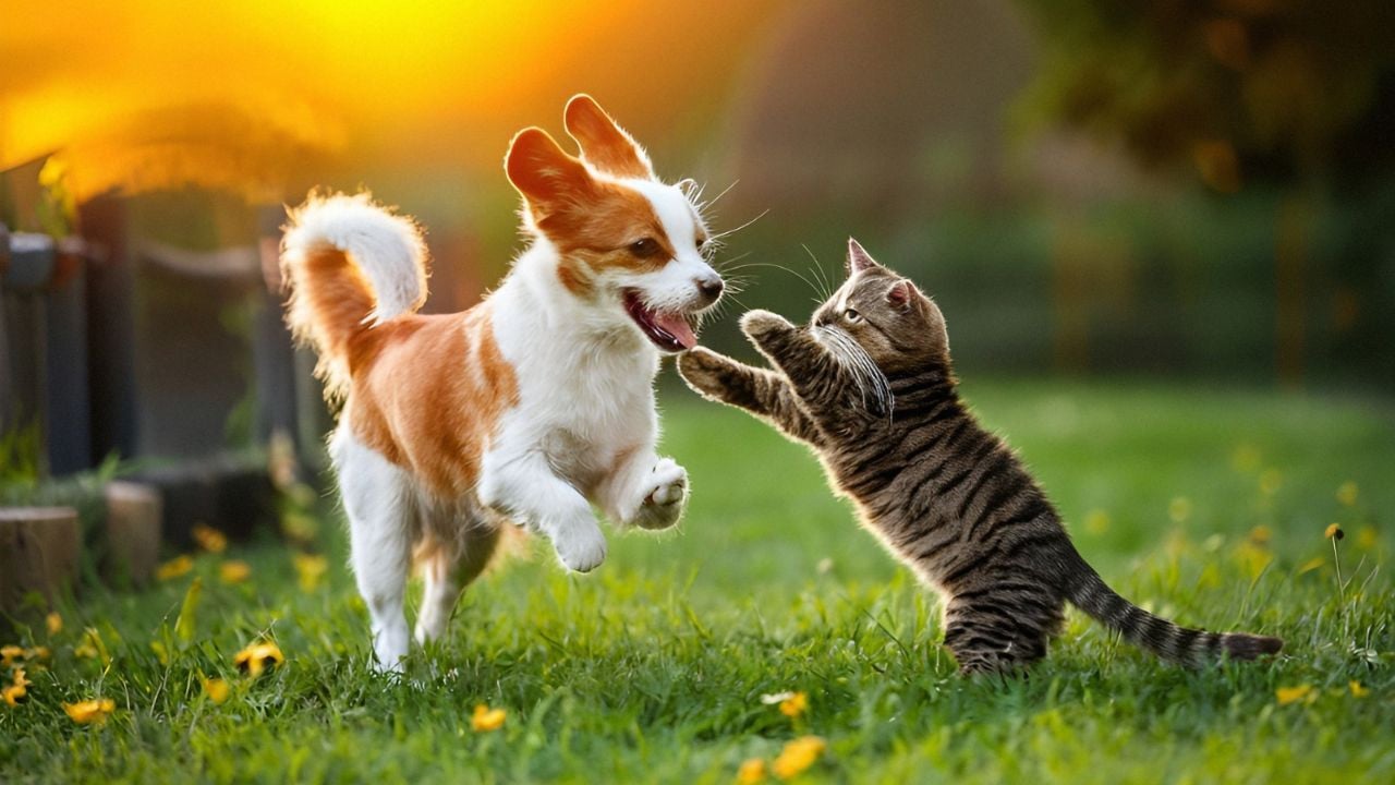 Ces races de chiens sont les plus compatibles avec les chats, ils s ...