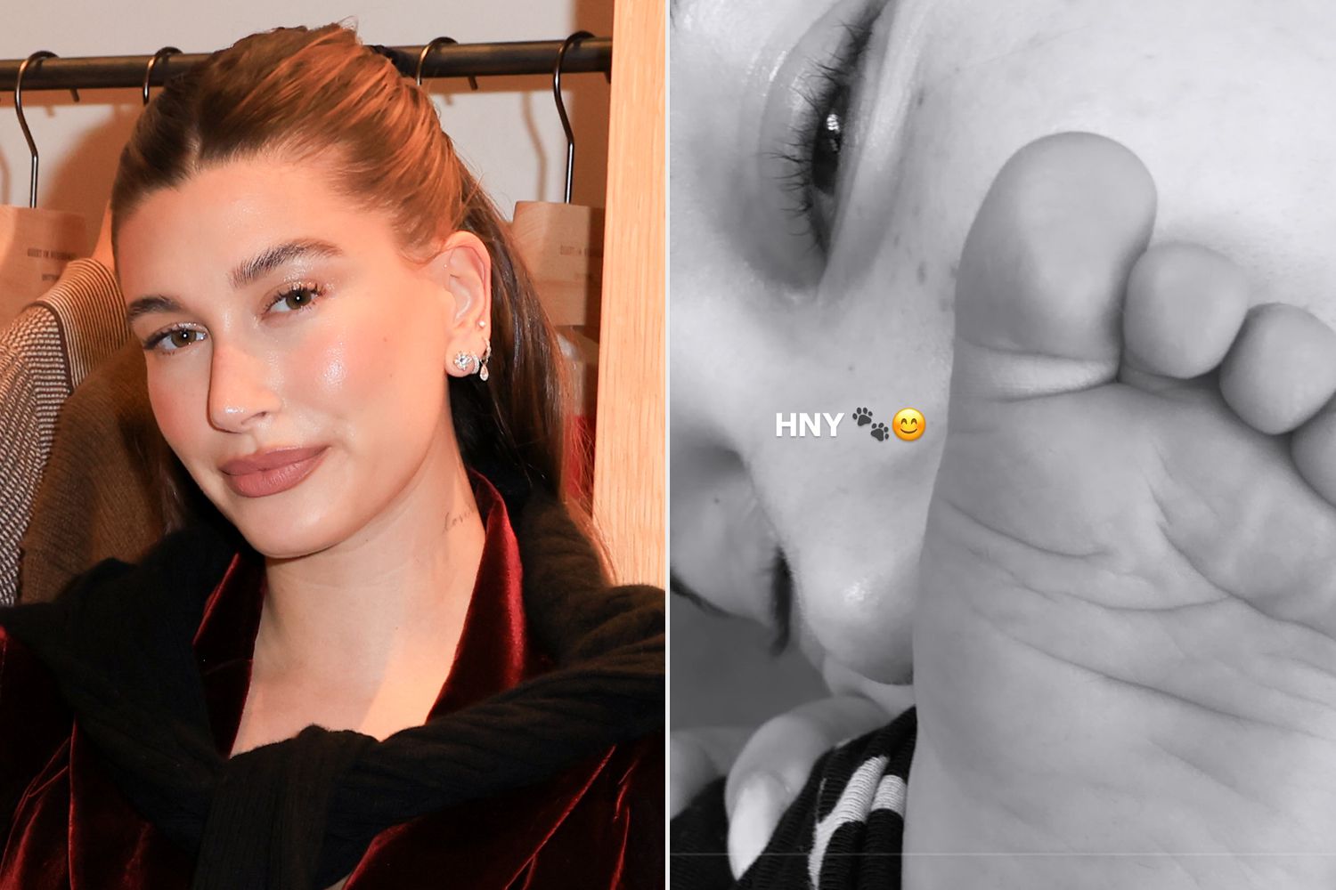 Hailey Bieber Kicks Off 2025 with a Cute New Photo of Son Jack Blues