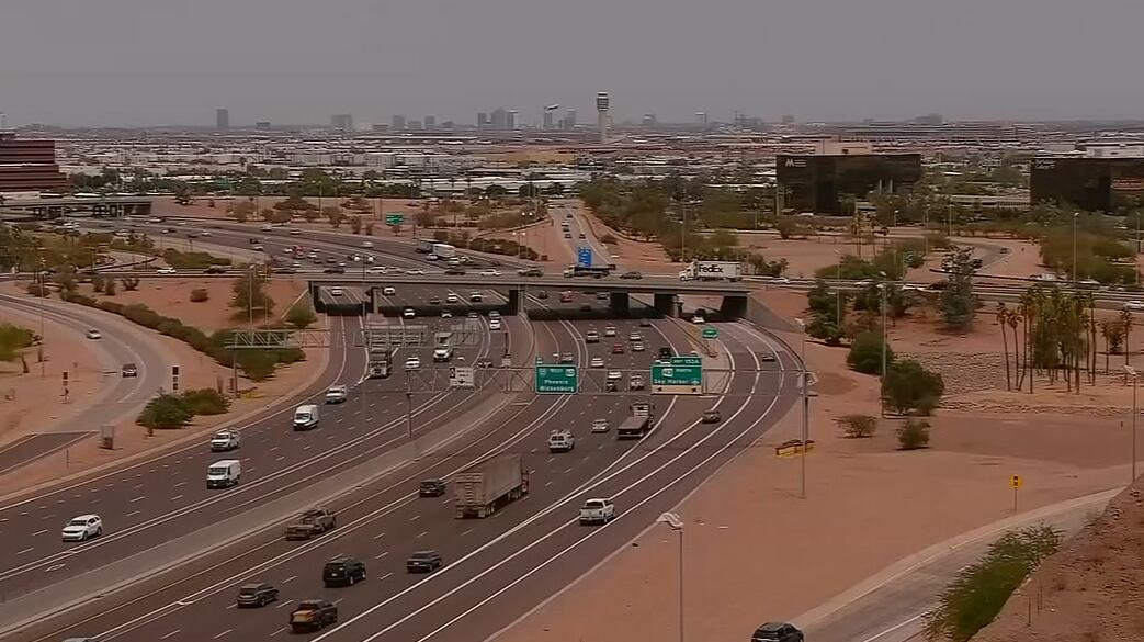 What construction to expect on Phoenix-area freeways in 2025