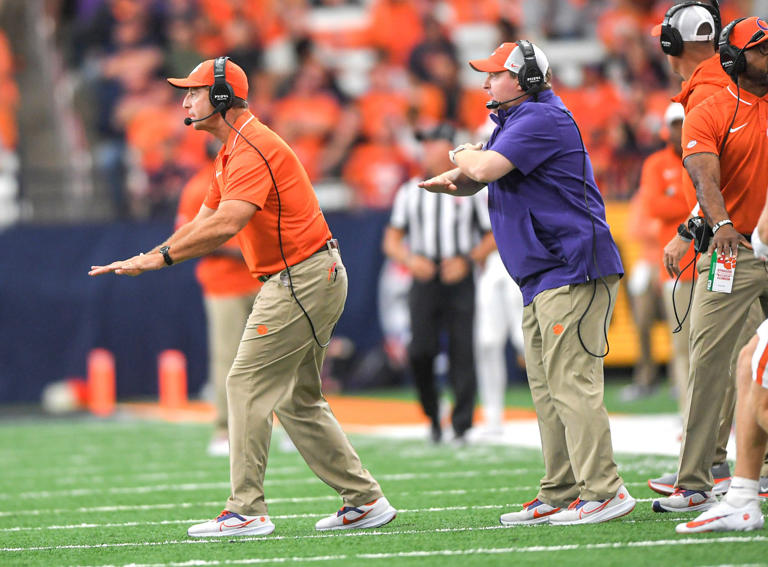 Clemson fires defensive coordinator Wes Goodwin after College Football ...