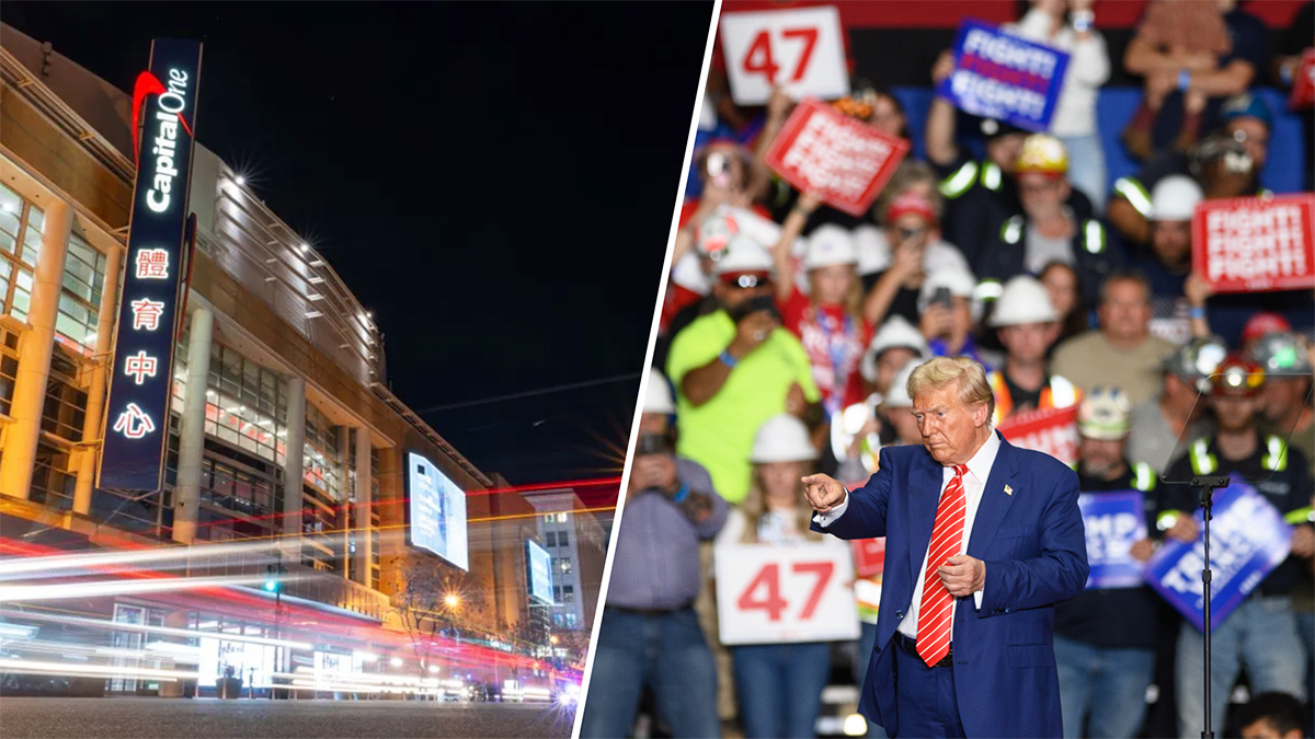 Trump victory rally coming to DC's Capital One Arena before ...