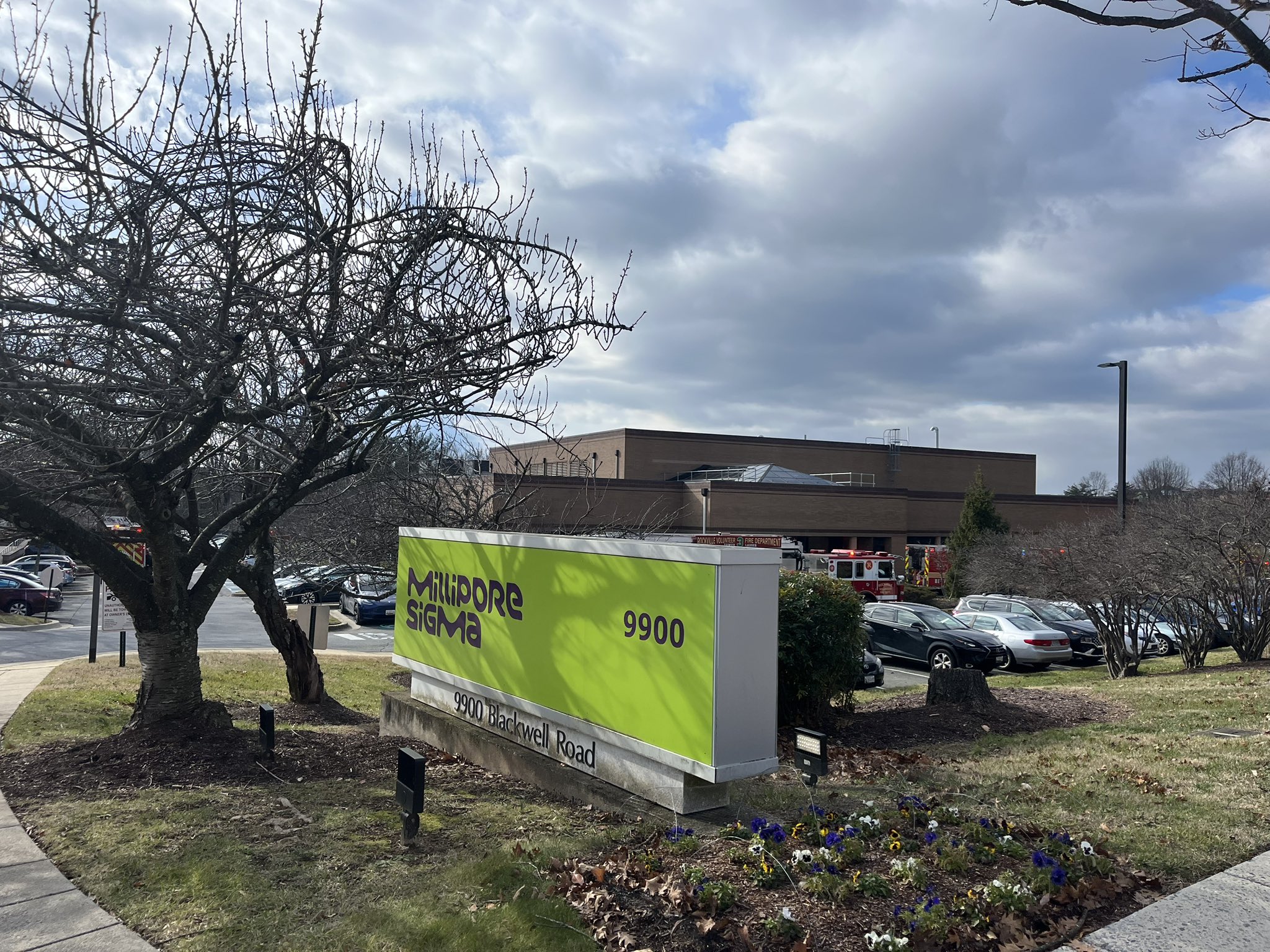 Workers, firefighters decontaminated after Rockville research lab fire