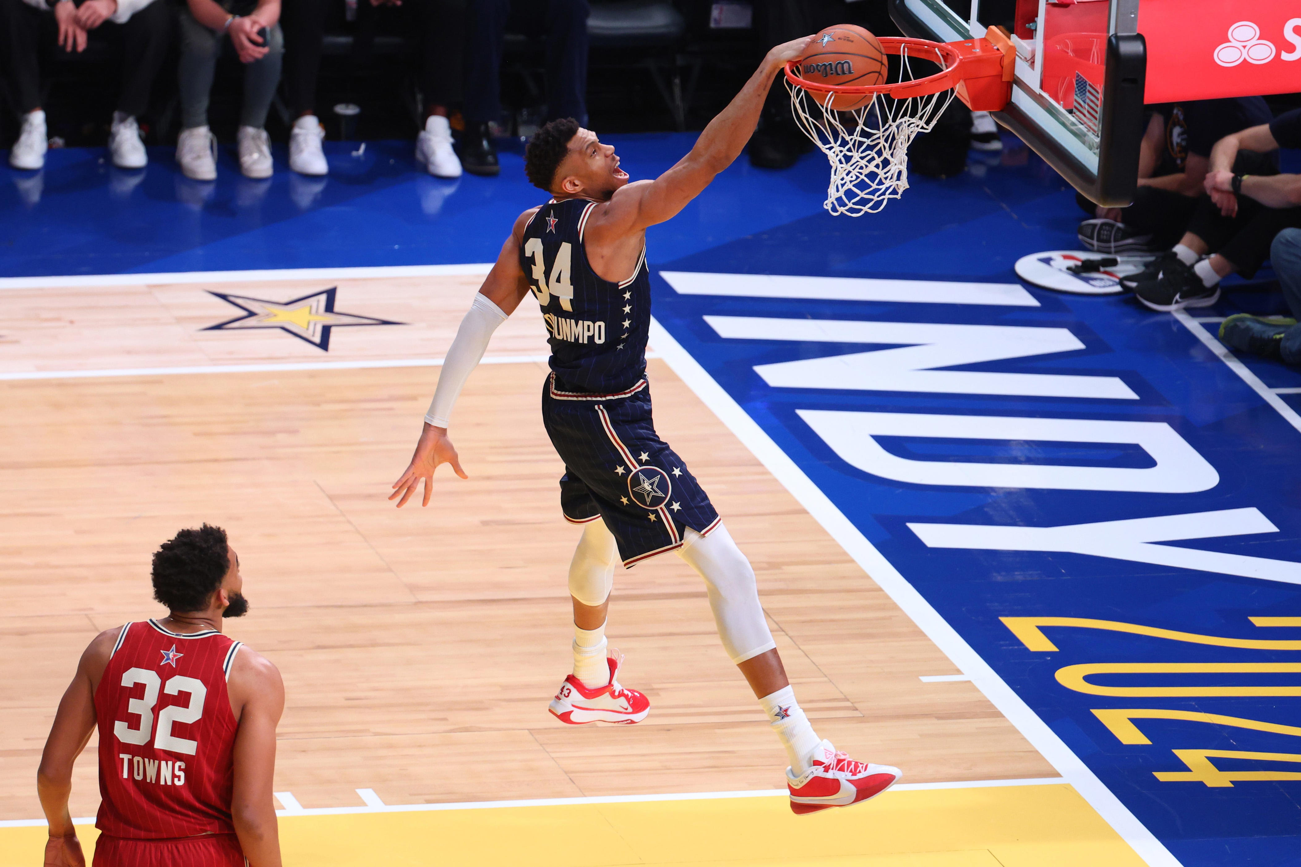 Giannis Antetokounmpo tops all players in first NBA all-star fan ...