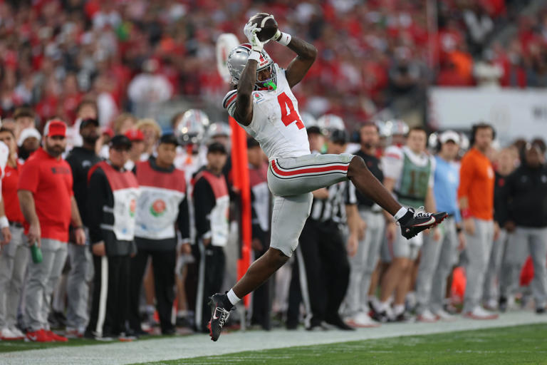What are Jeremiah Smith's stats? Inside Ohio State freshman WR's ...
