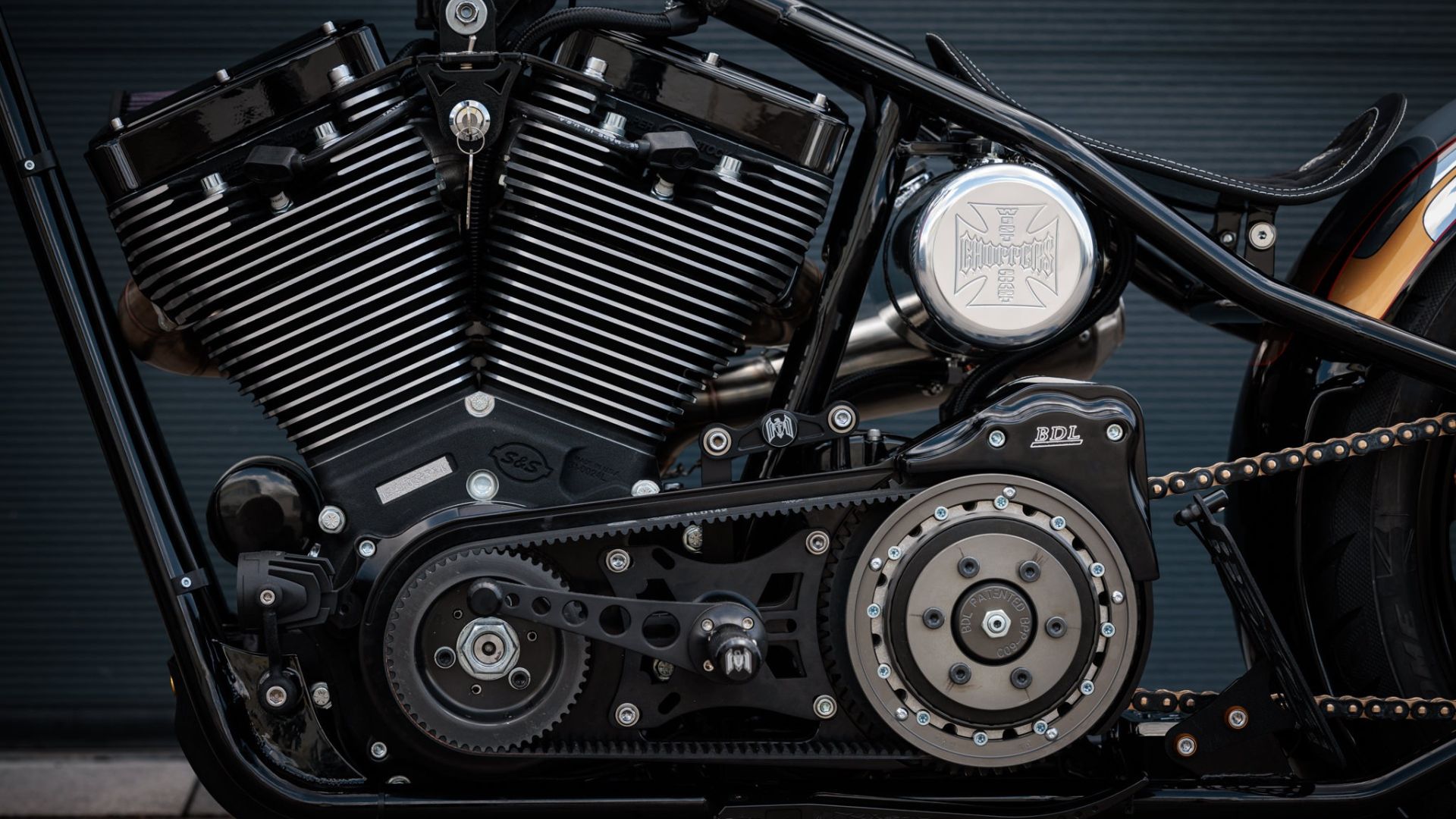 Photos: Daredevil chopper features rare skeleton, powerful 1,818cc engine